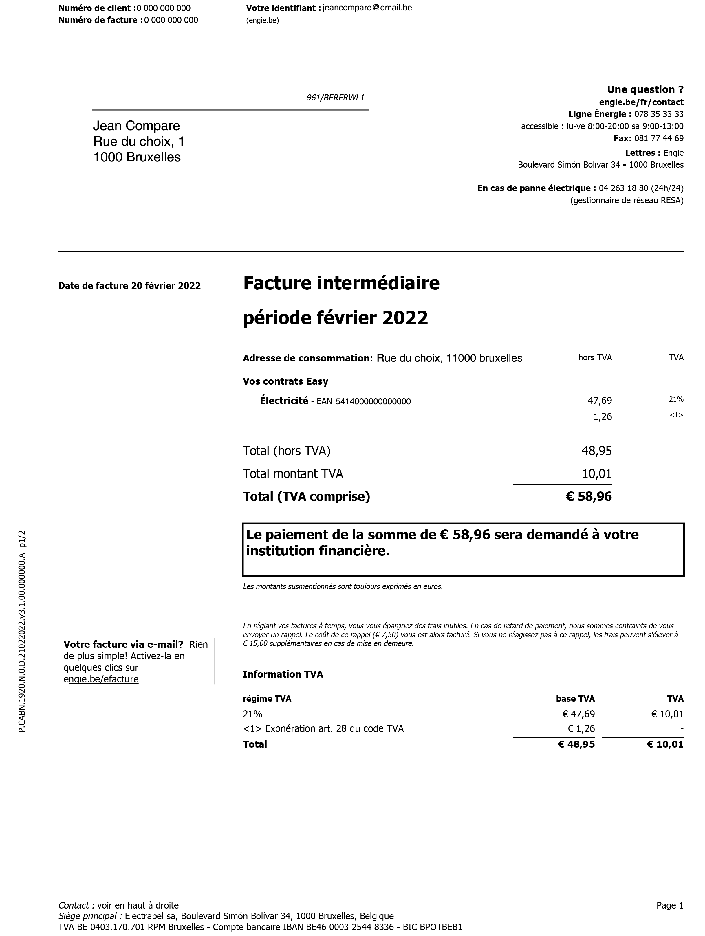 Inzicht in je Engie-factuur: alles uitgelegd | Mijnenergie.be